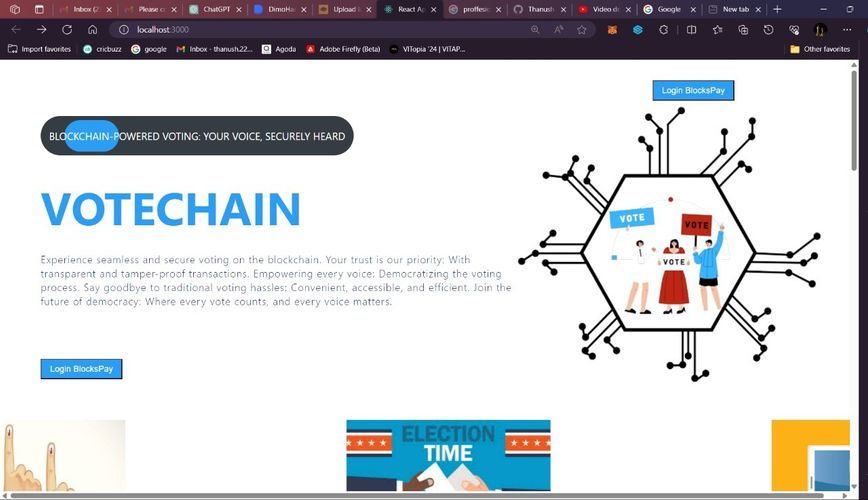 [Hackathon]VOTECHAIN-- BLOCKCHAIN-POWERED VOTING: YOUR VOICE, SECURELY HEARD - Developers Forum ...