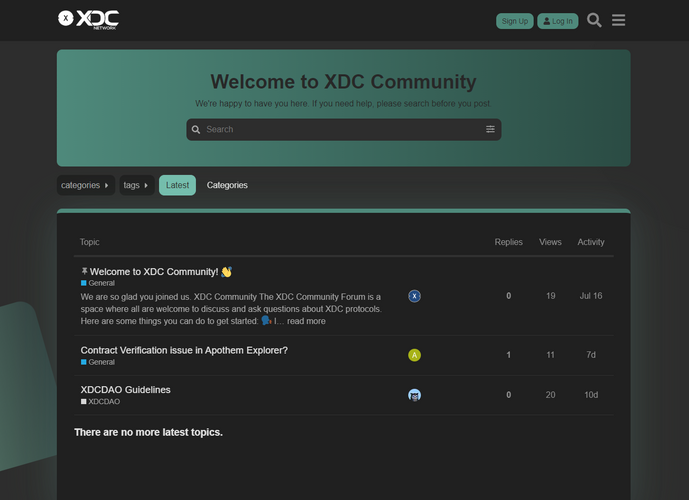 How to Use XDC Forum: A Step-by-Step Guide - Developers Forum for ...
