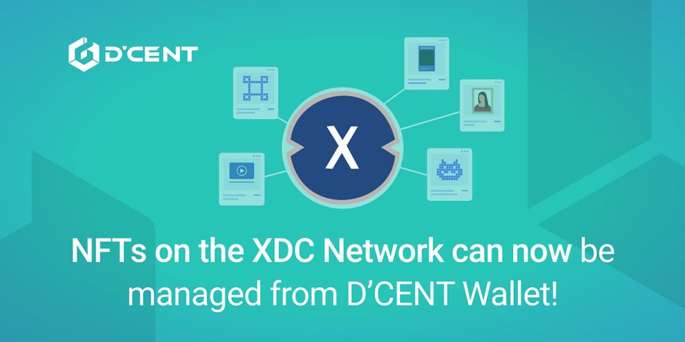 NFTs on the XDC Network can now be managed from D’CENT Wallet! - Developers Forum for XinFin XDC ...