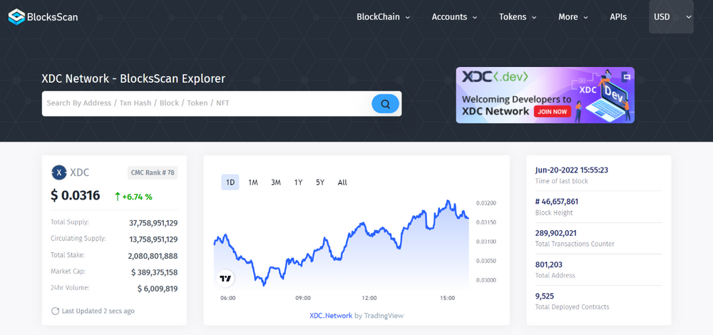 List Of Upgrades On Blocksscan Explorer In This Q2 As Per Community S Request Developers